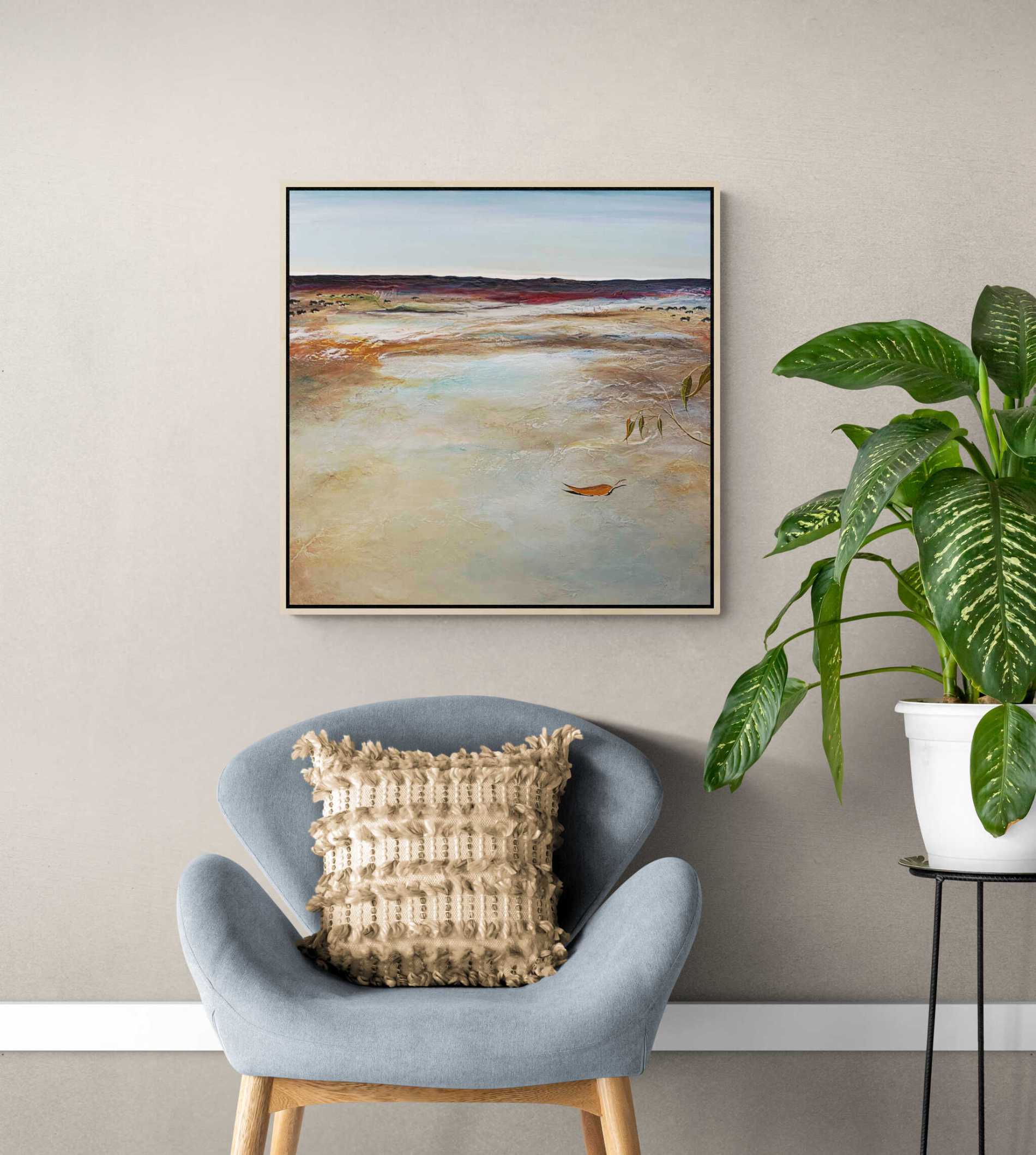 Drifing Oceanward - Commission for Eileen FRAMED
