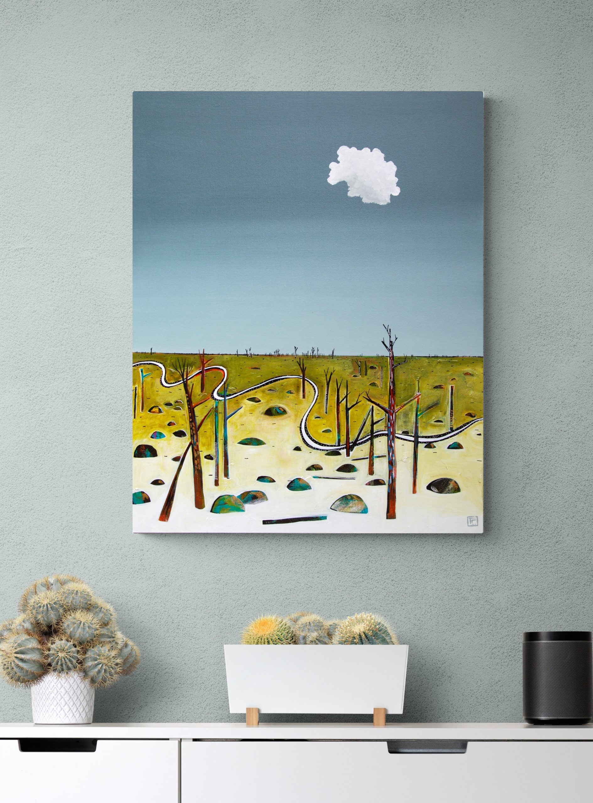 The Lonely Sky (75X61CM)