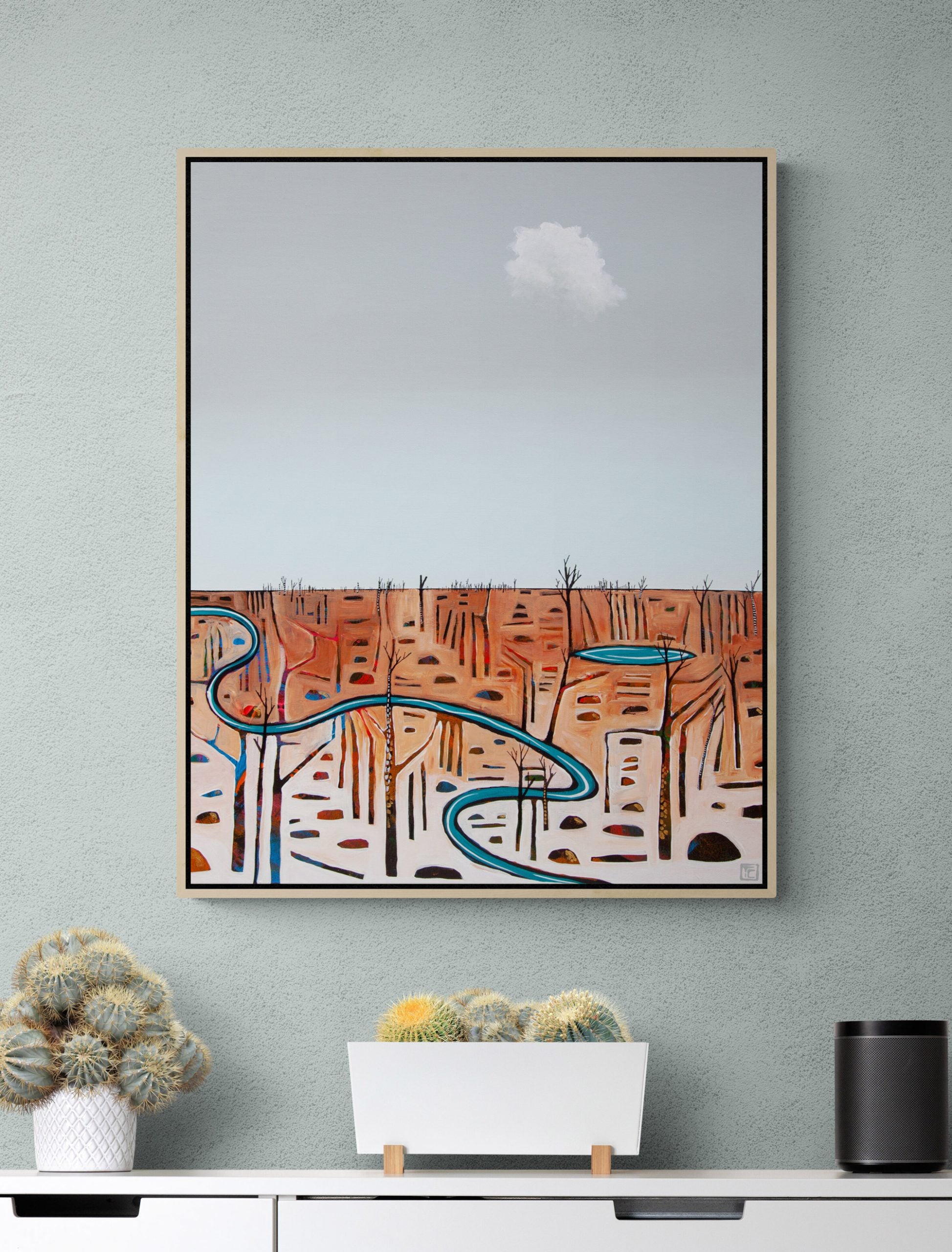 The River of Comfort (76X61CM)
